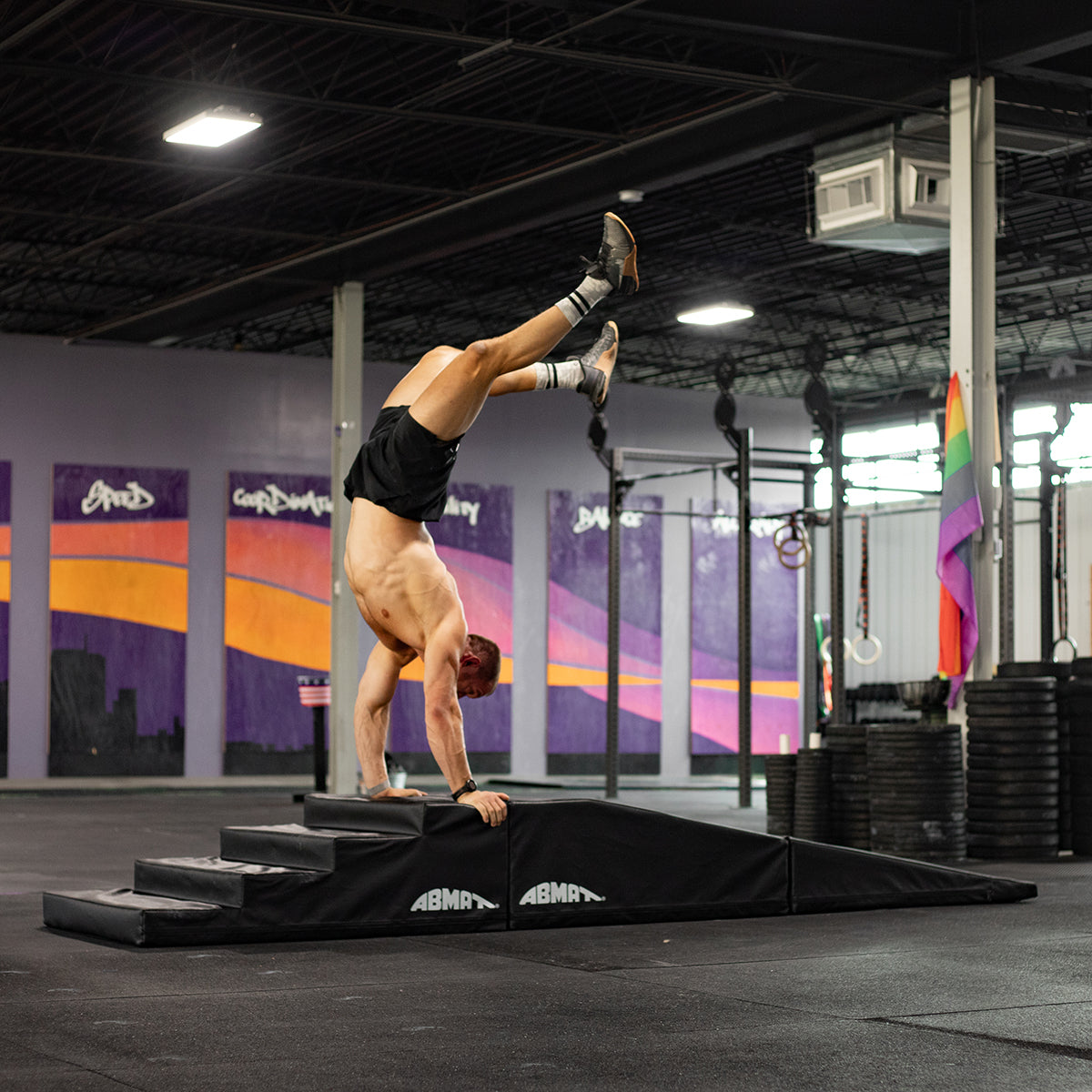 The Handstand Ramp - Gymnastics Mat – AbMat Custom Product Innovations